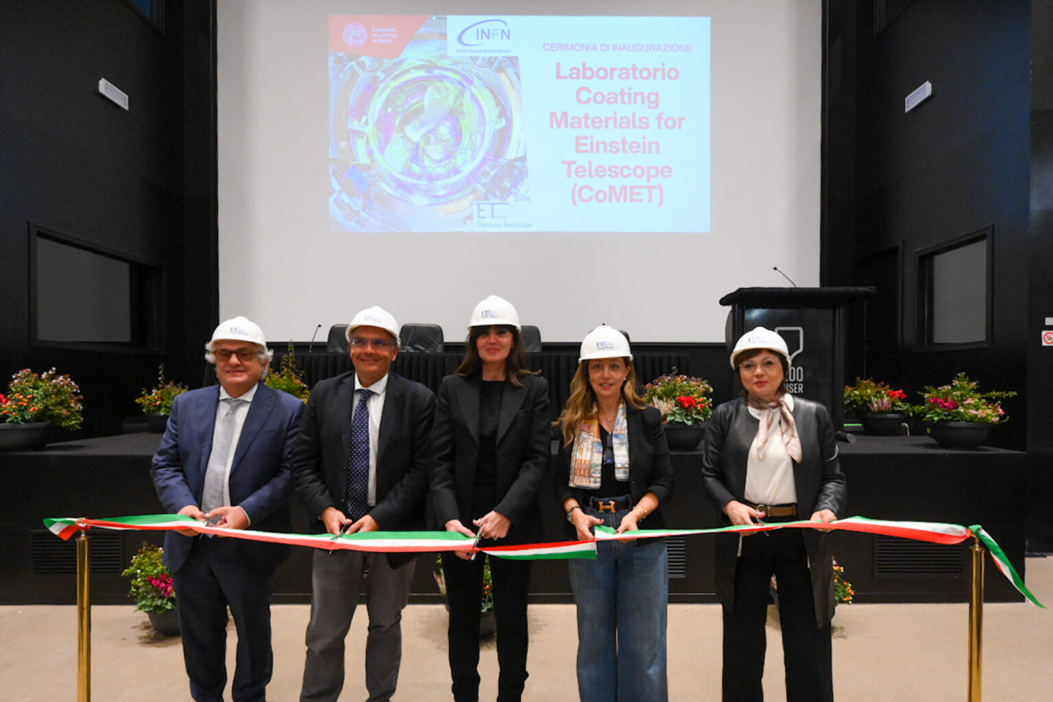 EINSTEIN TELESCOPE: THE COMET LABORATORY INAUGURATED IN ROVIGO - Einstein Telescope Italia